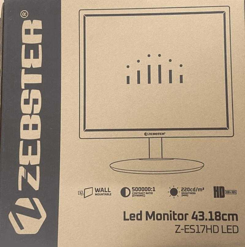 Zebster ZEB-VS17HD LED 17 Inch LED Monitor Udaan B2B Buying, 44% OFF