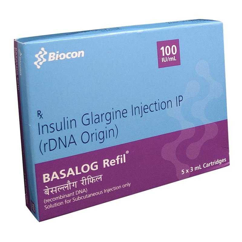 BASALOG Refil Injection 5x3ml EACH Of Udaan B2B Buying For, 58% OFF